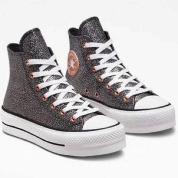Converse | Shoes | Converse Chuck Taylor All Star Hi Lift Forest Glam ...